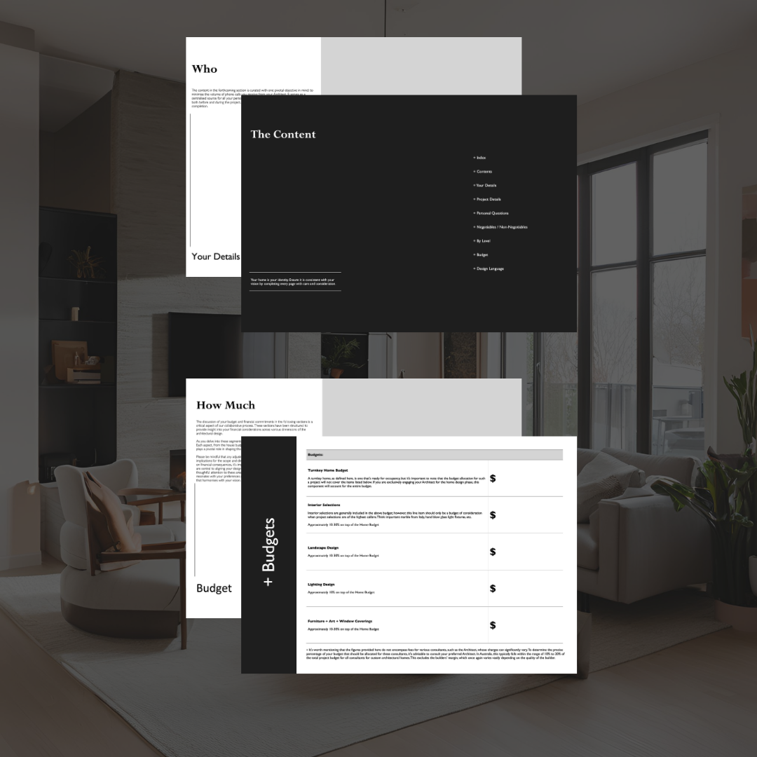 Architect Starter Pack – David Tomic